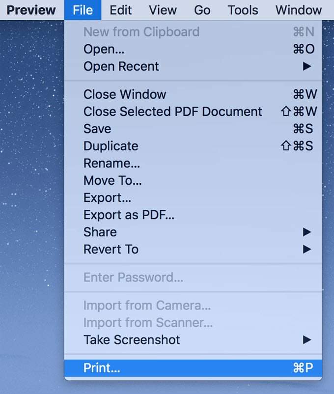 How To Print Selected Text On Mac Greenpilot