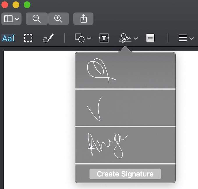 How To Create An Electronic Signature In Preview Gradeholoser