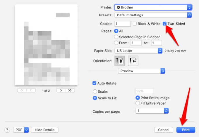 How To Print Double Sided On Mac