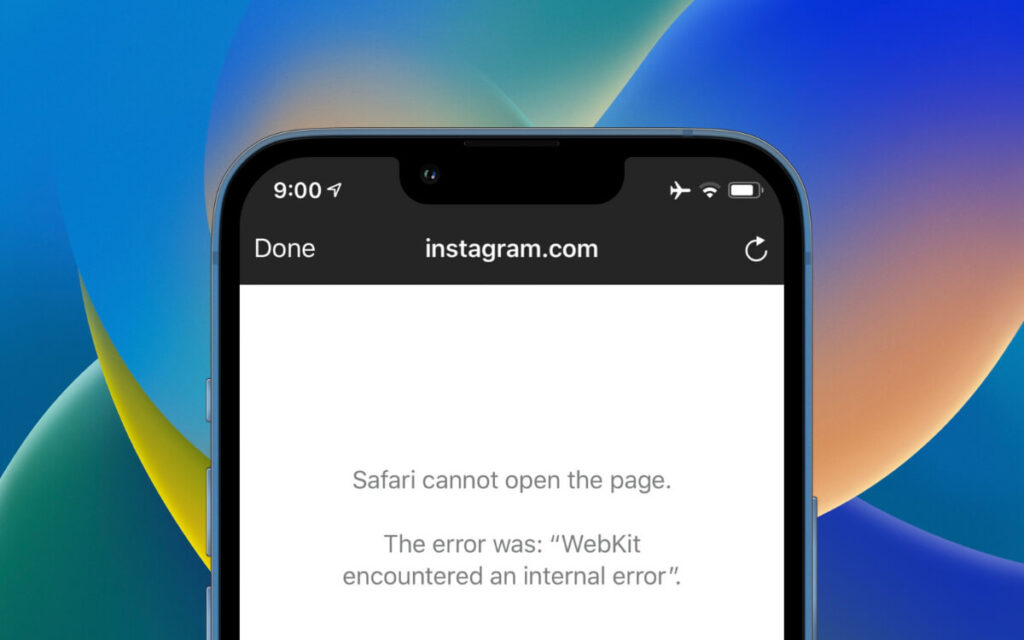 How to Fix Webkit Encountered an Internal Error in Safari