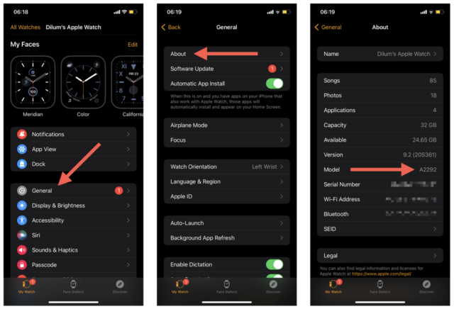 How to Identify Your Apple Watch Model and Case Size