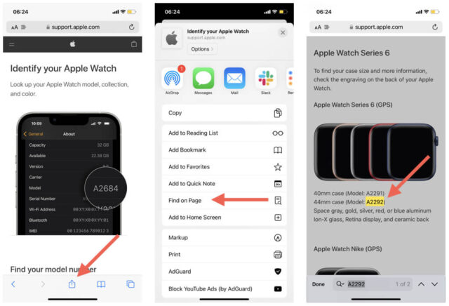 How to Identify Your Apple Watch Model and Case Size